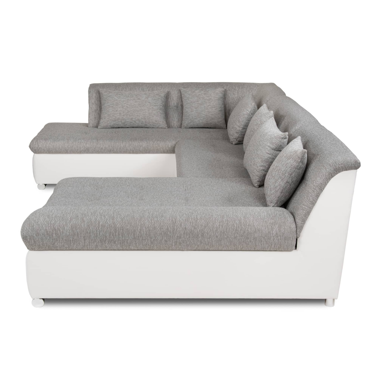 Canap Gris Et Blanc